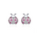 Aretes Ladybug - Plata .925 – Chulada Joyería